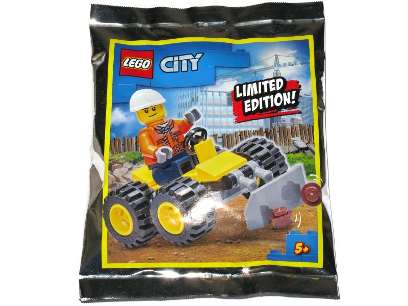 Construction Worker with Bulldozer #952003 LEGO Set Prices | New, Boxed ...