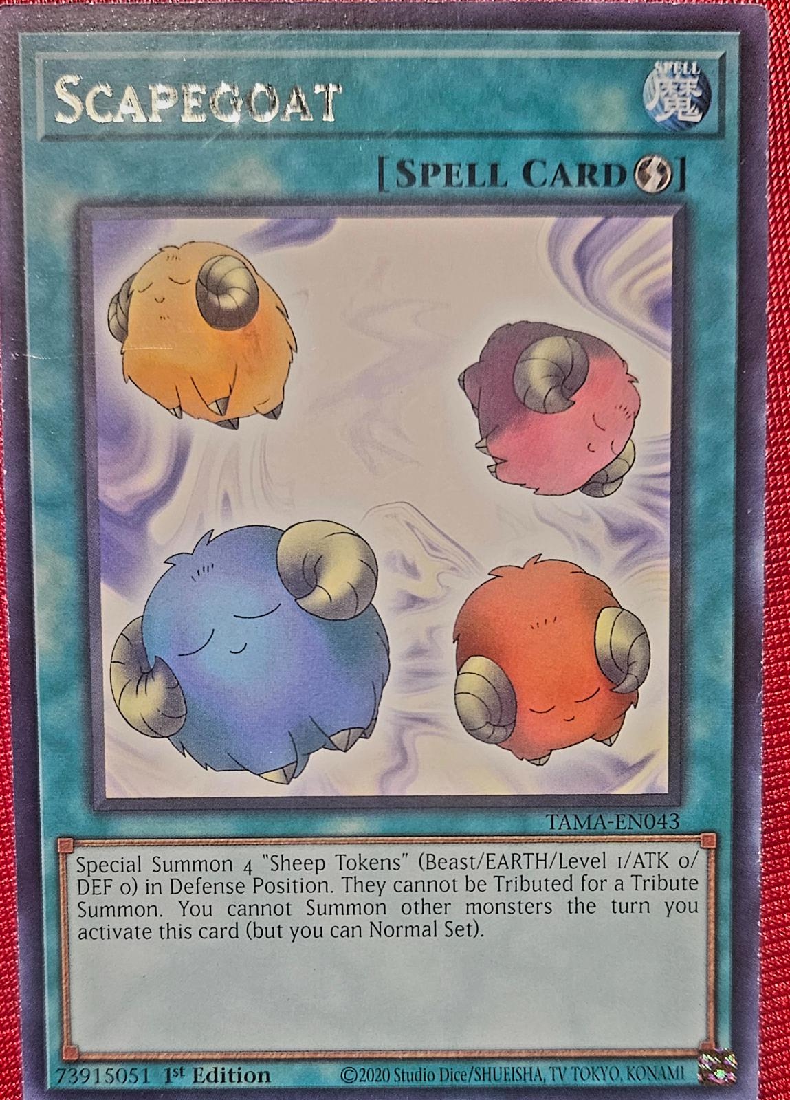 Scapegoat [1st Edition] | Ungraded | YuGiOh Tactical Masters