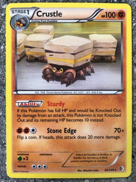 Crustle #85 Prices | Pokemon Boundaries Crossed | Pokemon Cards