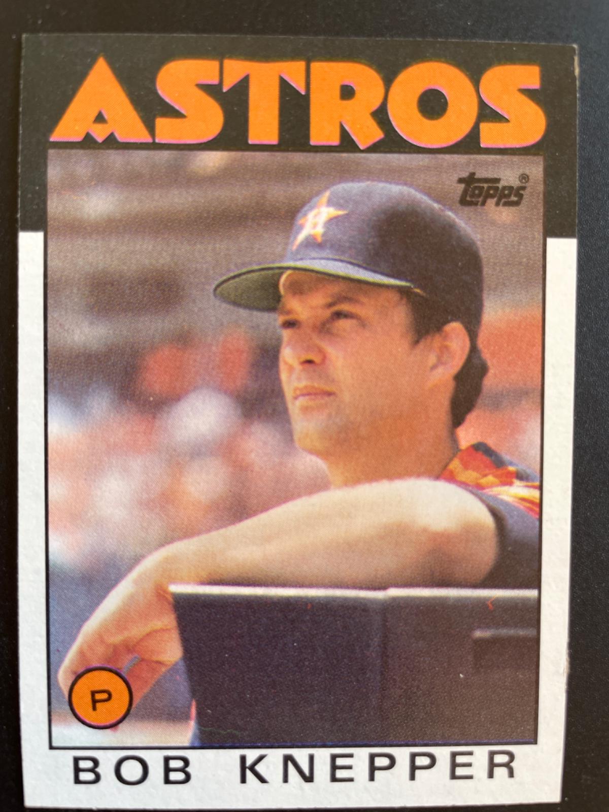 Bob Knepper | Ungraded | 1986 Topps