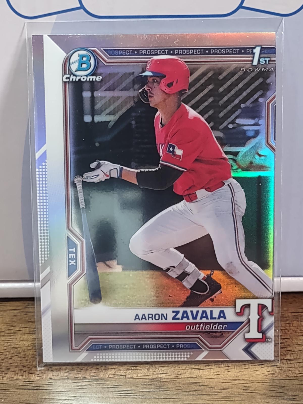 Aaron Zavala [Refractor] | Ungraded | 2021 Bowman Draft Chrome