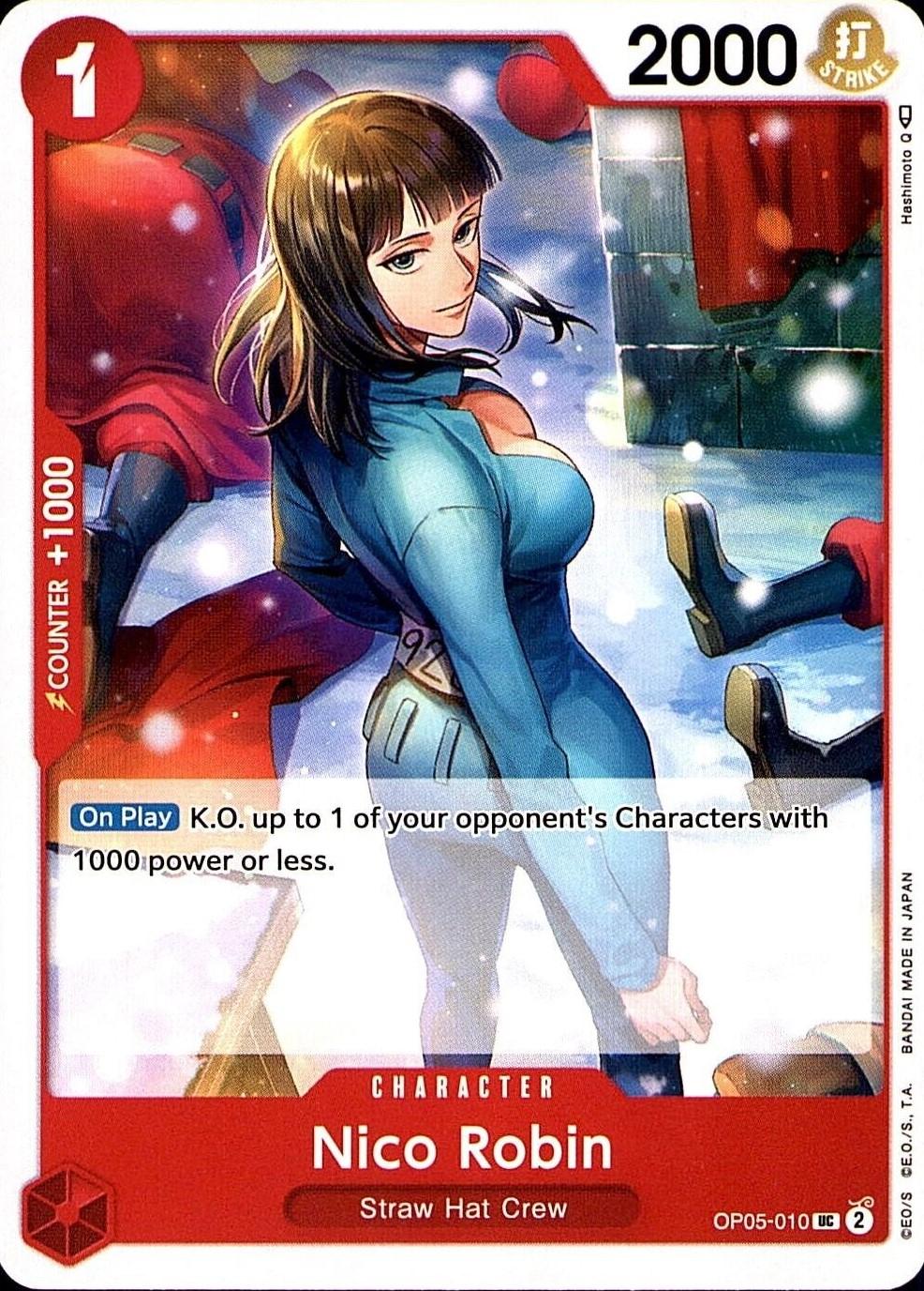 Nico Robin OP05-010 Prices | One Piece Awakening of the New Era | One Piece Cards