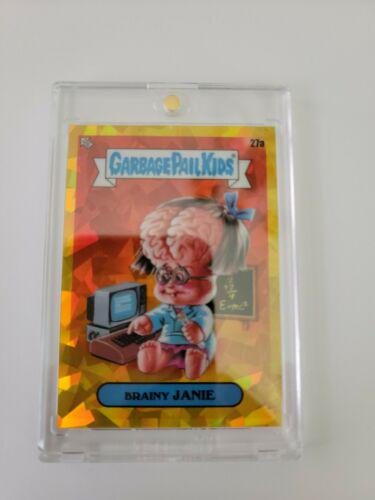 Brainy JANIE [Gold] #27a Prices | Garbage Pail Kids 2020 Sapphire ...