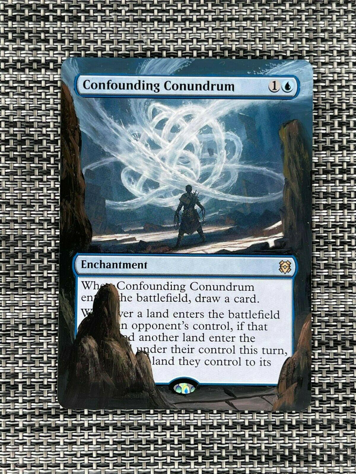 Confounding Conundrum [Extended Art] Prices | Magic Zendikar Rising ...