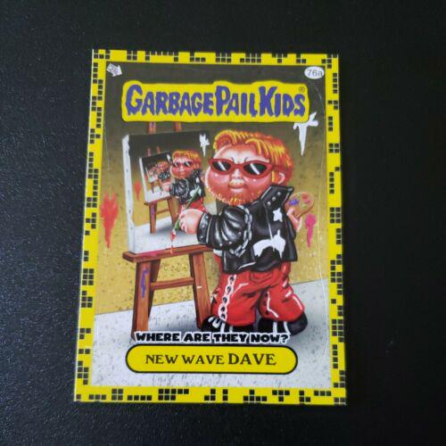 New Wave DAVE #76a Prices | 2011 Garbage Pail Kids | GPK Cards