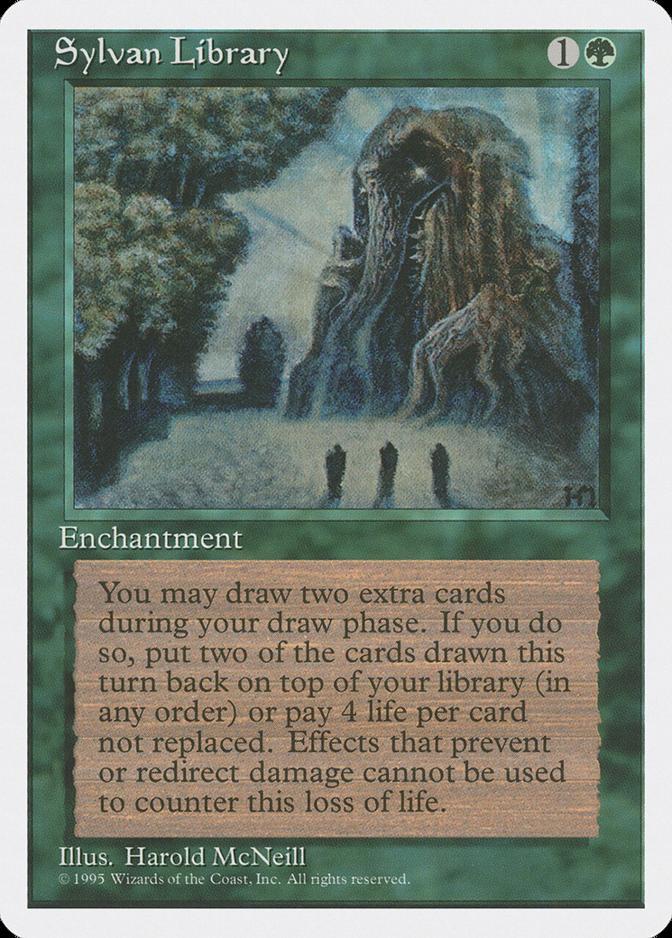 Sylvan Library Prices | Magic 4th Edition | Magic Cards