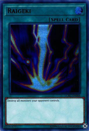 Raigeki LCKC-EN088 Prices | YuGiOh Legendary Collection Kaiba Mega Pack ...
