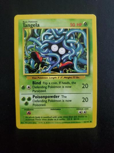 Tangela | Ungraded | Pokemon Base Set