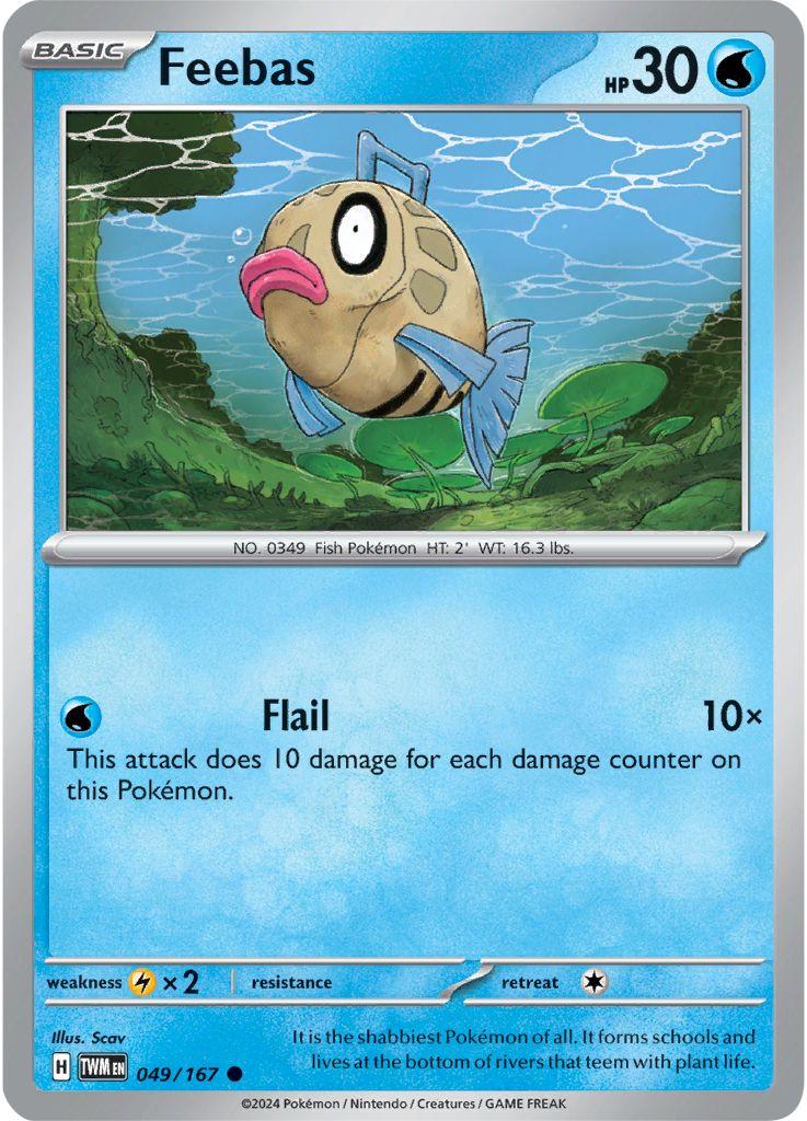 Feebas #49 Precios | Pokemon Twilight Masquerade | Tarjetas de Pokemon