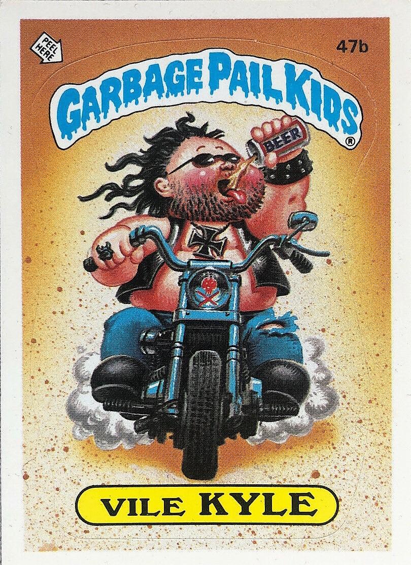 Vile KYLE #47b Prices | 1985 Garbage Pail Kids | GPK Cards