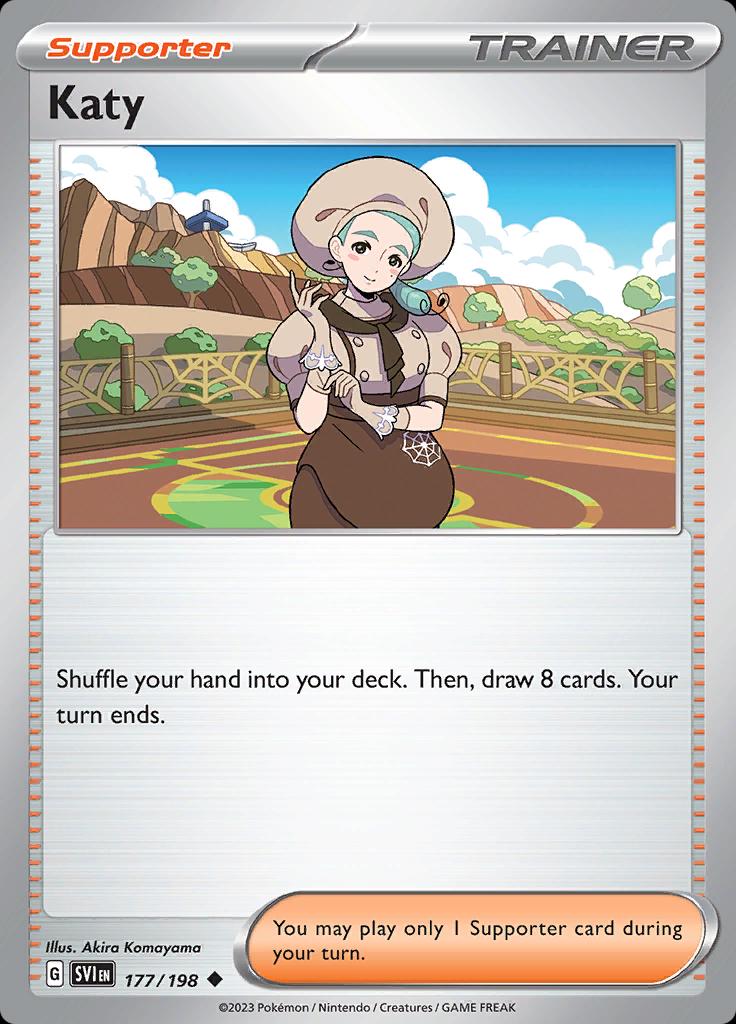 Katy #177 Prices | Pokemon Scarlet & Violet | Pokemon Cards