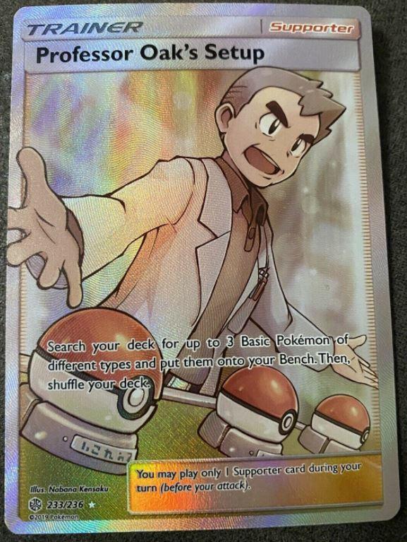 Professor Oak's Setup #233 Prices | Pokemon Cosmic Eclipse | Pokemon Cards