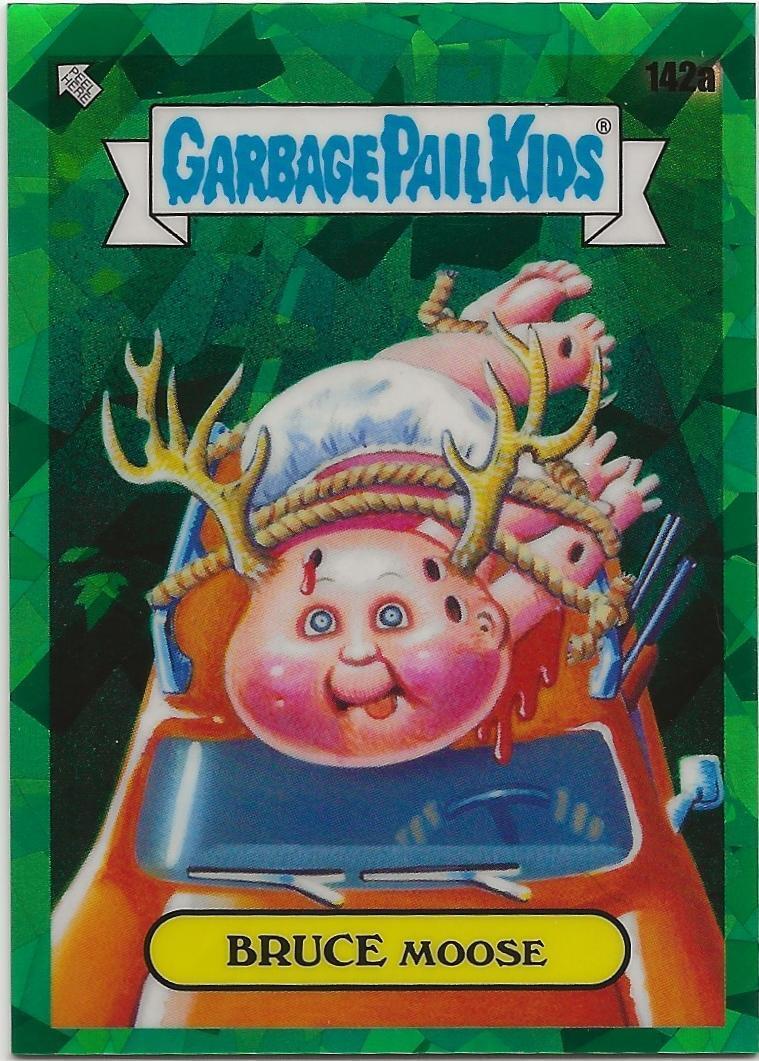 BRUCE MOOSE [Green] #142a Prices | Garbage Pail Kids 2021 Sapphire ...
