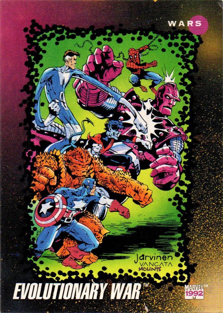 Evolutionary War #185 Prices | Marvel 1992 Universe | Marvel Cards