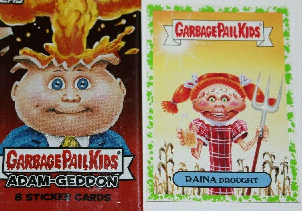 RAINA Drought [Green] #4a Prices | Garbage Pail Kids Adam-Geddon | GPK ...