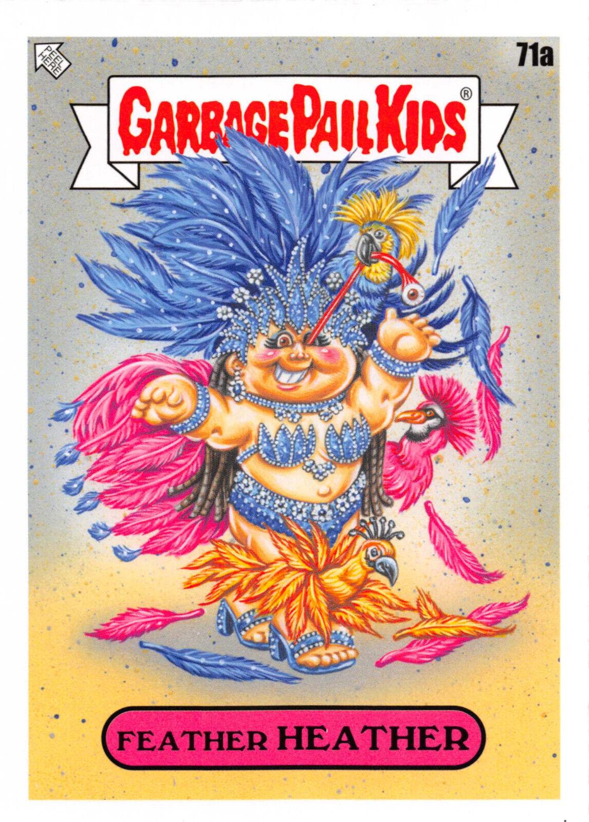 Feather HEATHER #71a Prices | Garbage Pail Kids Go on Vacation | GPK Cards