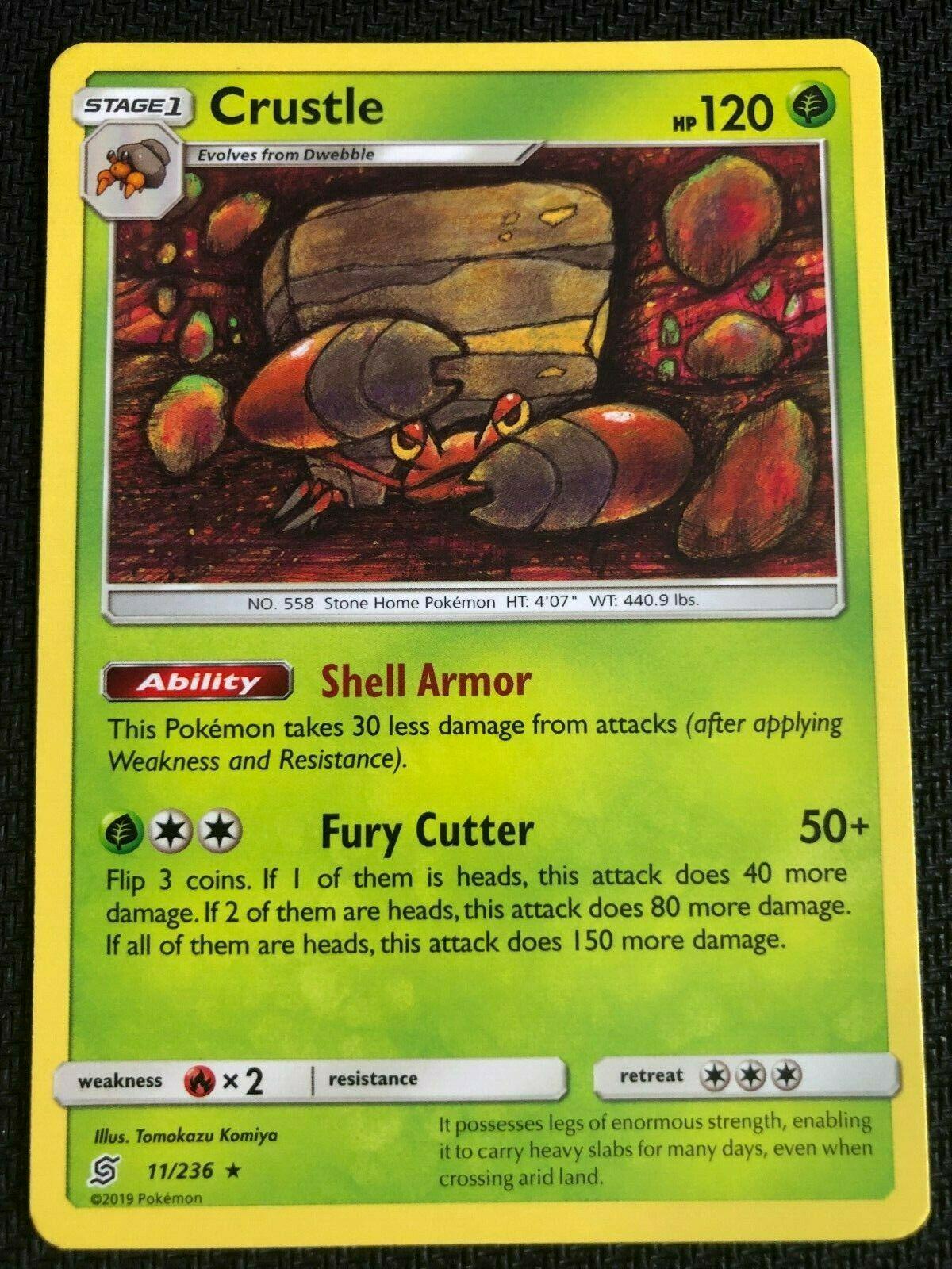 Crustle #11 Prices | Pokemon Unified Minds | Pokemon Cards