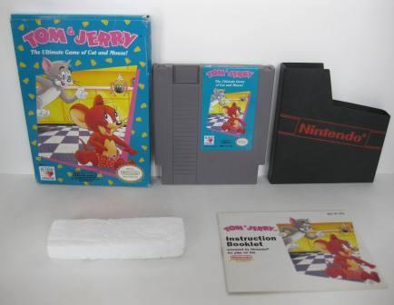 Tom and Jerry | Item, Box, and Manual | NES