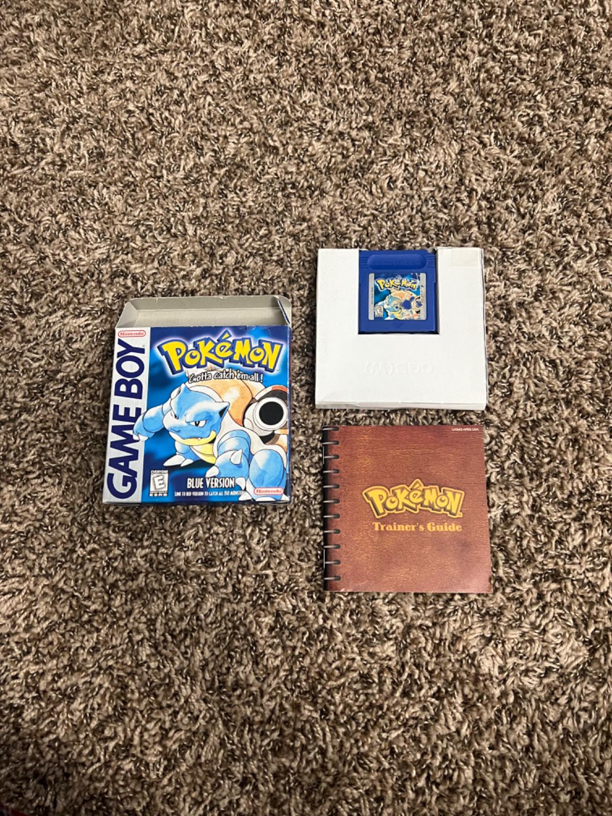 Pokemon Blue | Item, Box, and Manual | GameBoy