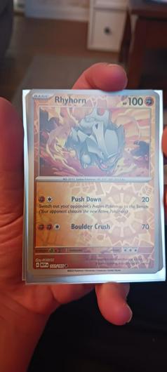 Rhyhorn [Reverse Holo] | Ungraded | Pokemon Scarlet & Violet 151
