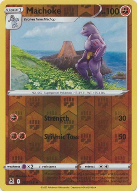 Machoke [Reverse Holo] #87 Prices | Pokemon Lost Origin | Pokemon Cards
