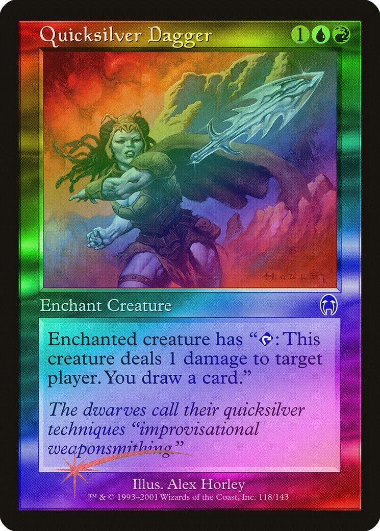 Quicksilver Dagger [Foil] Prices | Magic Apocalypse | Magic Cards