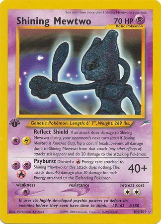 Shining Mewtwo [1st Edition] #109 Prices | Pokemon Neo Destiny ...