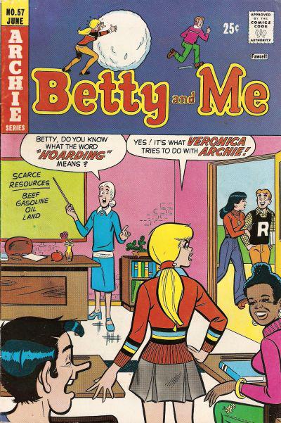 Betty and Me #57 (1974) Prices | Betty and Me Series