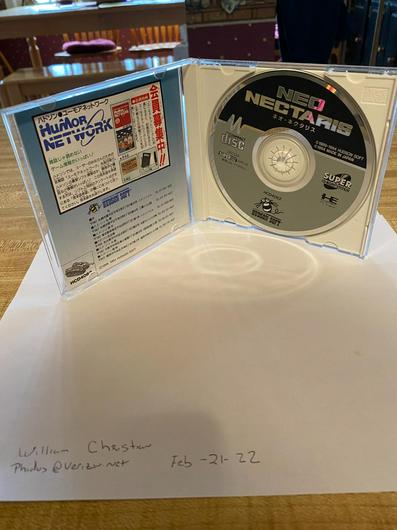 Neo Nectaris | Item, Box, and Manual | JP PC Engine CD