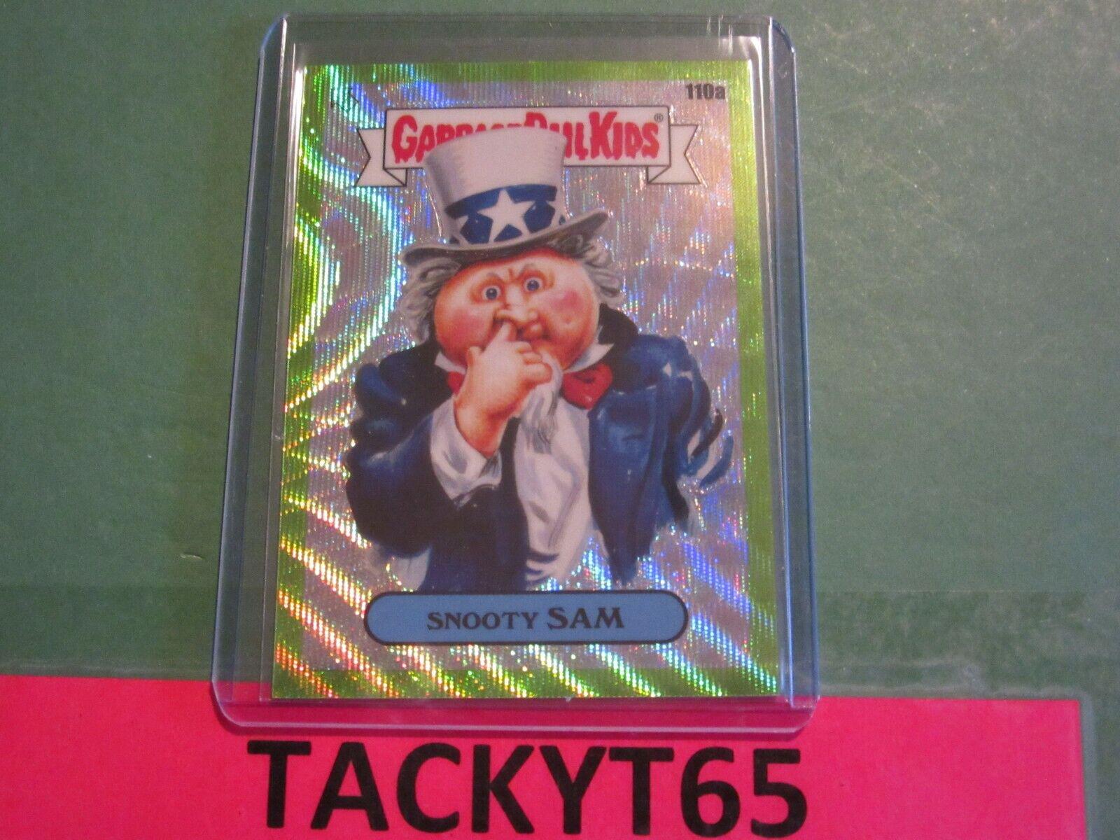 Snooty SAM [Green Wave] #110a Prices | 2020 Garbage Pail Kids Chrome ...