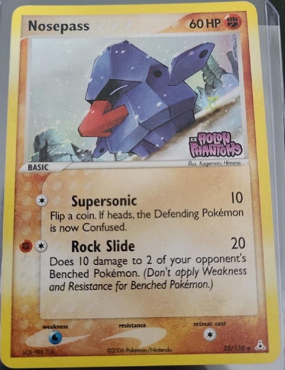 Nosepass [Stamped] #25 Prices | Pokemon Holon Phantoms | Pokemon Cards