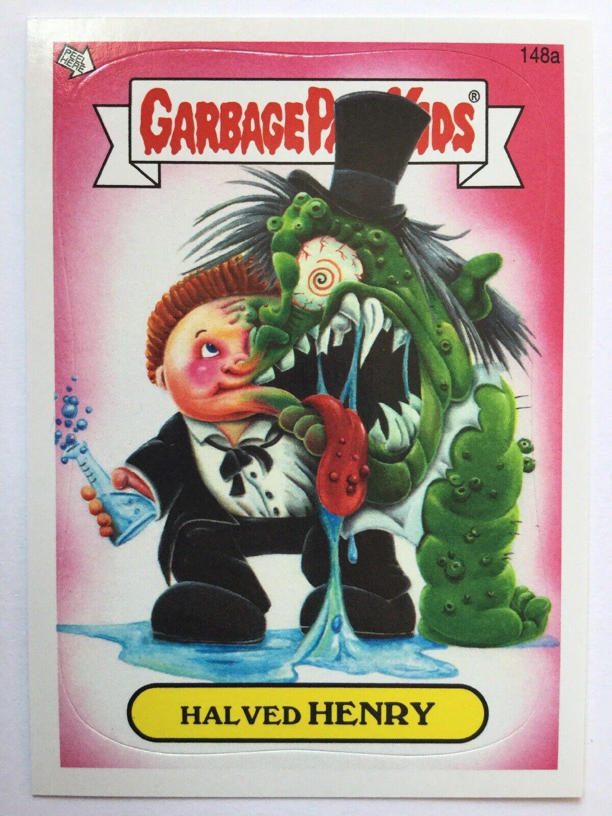 Halved HENRY #148a Prices | 2013 Garbage Pail Kids | GPK Cards