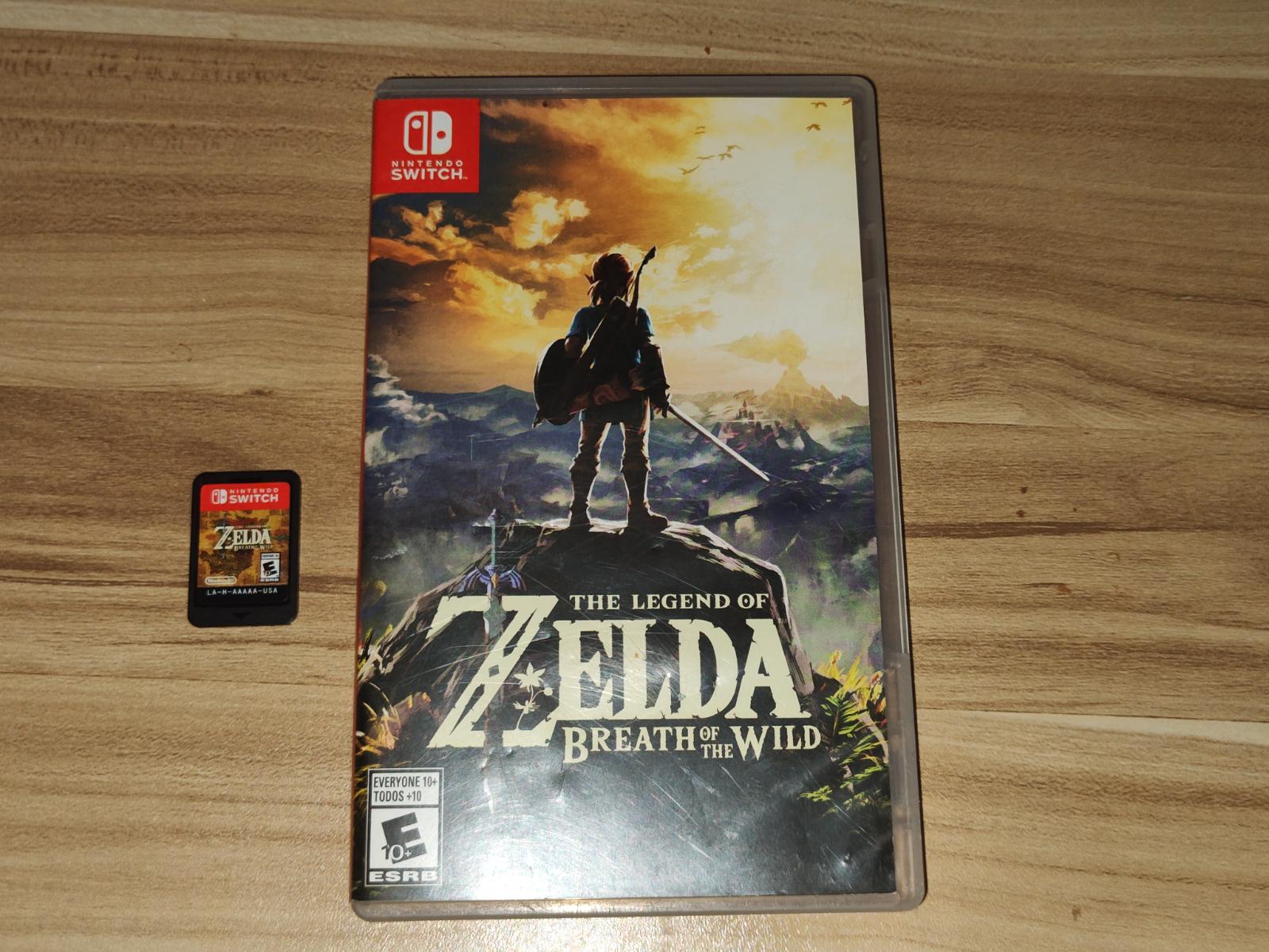 Zelda Breath of the Wild | Item, Box, and Manual | Nintendo Switch