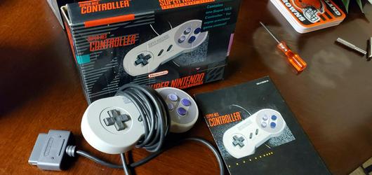 Super Nintendo Controller | Item, Box, and Manual | Super Nintendo