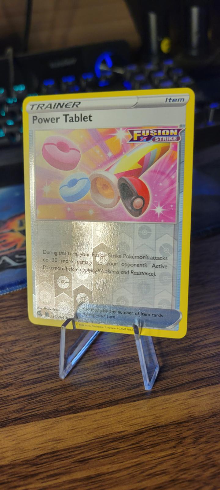 Power Tablet [Reverse Holo] | Ungraded | Pokemon Fusion Strike
