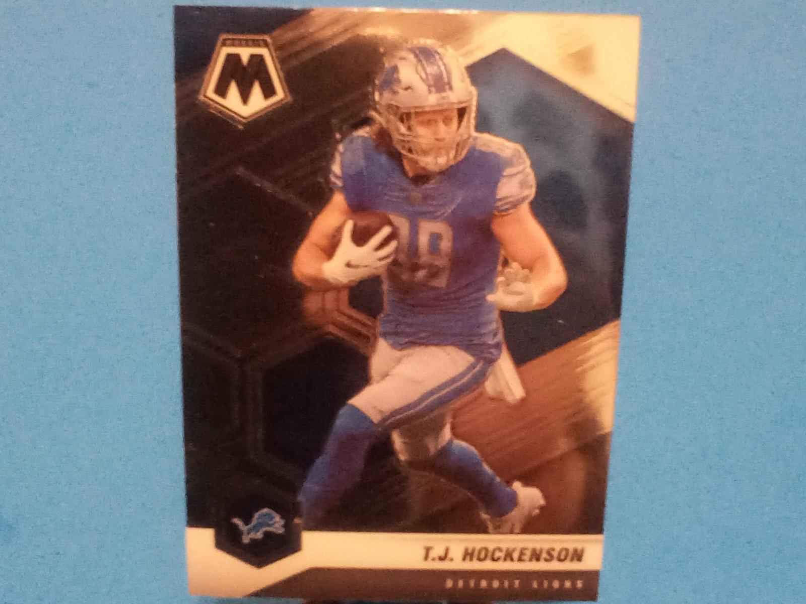 T. J. Hockenson | Ungraded | 2021 Panini Mosaic