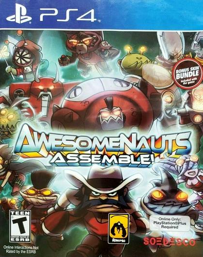Awesomenauts Assemble | Item, Box, and Manual | Playstation 4