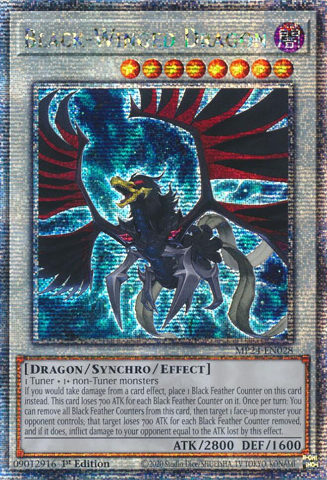 Black-Winged Dragon MP24-EN028 Prices | YuGiOh 25th Anniversary Tin: Dueling Mirrors | YuGiOh Cards