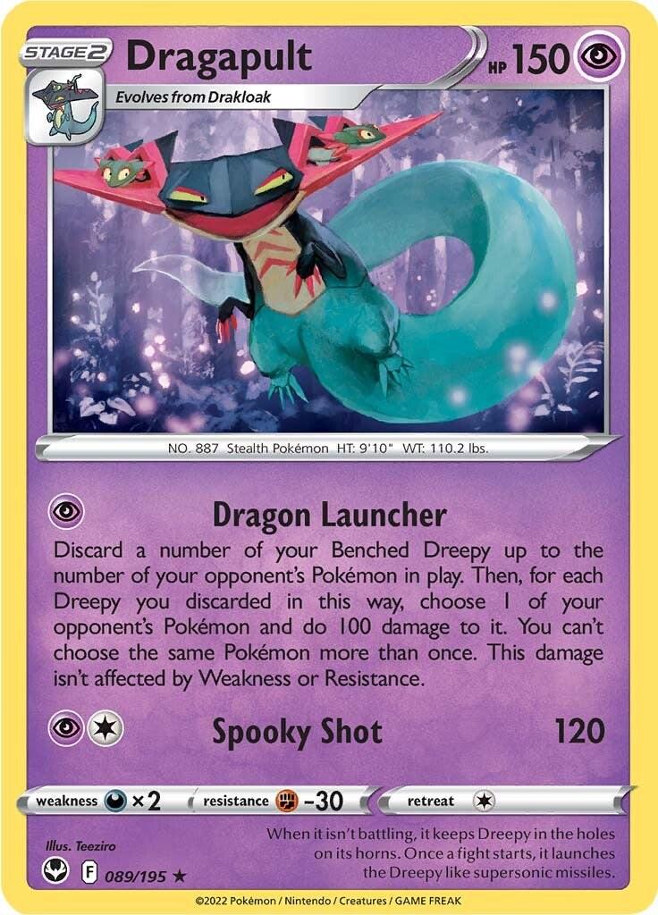 Dragapult #89 Prices | Pokemon Silver Tempest | Pokemon Cards