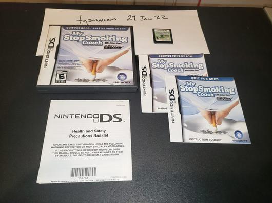 My Stop Smoking Coach | Item, Box, and Manual | Nintendo DS