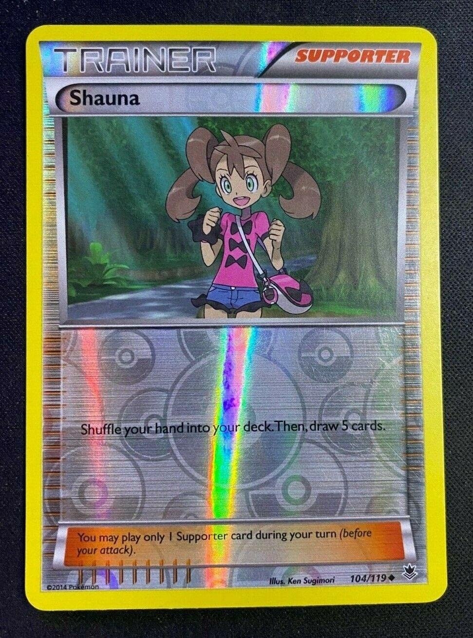 Shauna [Reverse Holo] #104 Prices | Pokemon Phantom Forces | Pokemon Cards