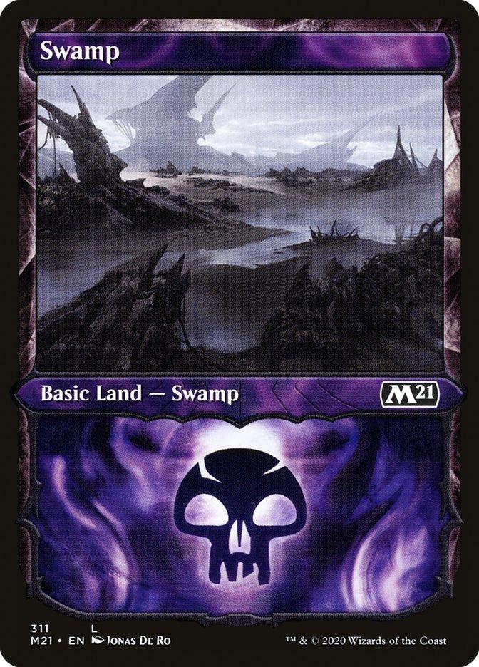 Swamp [Foil] Prices | Magic Core Set 2021 | Magic Cards
