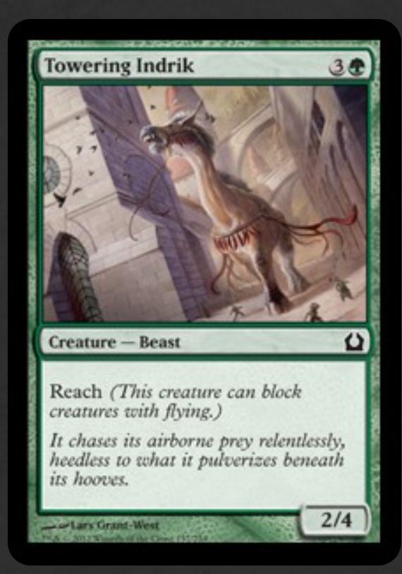 Towering Indrik #137 Prices | Magic Return to Ravnica | Magic Cards