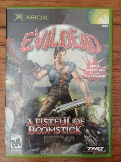 Evil Dead Fistful of Boomstick | Item, Box, and Manual | Xbox