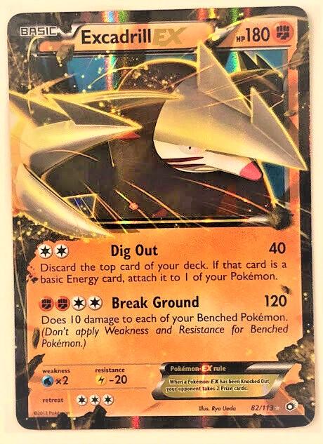 Excadrill EX #82 Prices | Pokemon Legendary Treasures | Pokemon Cards
