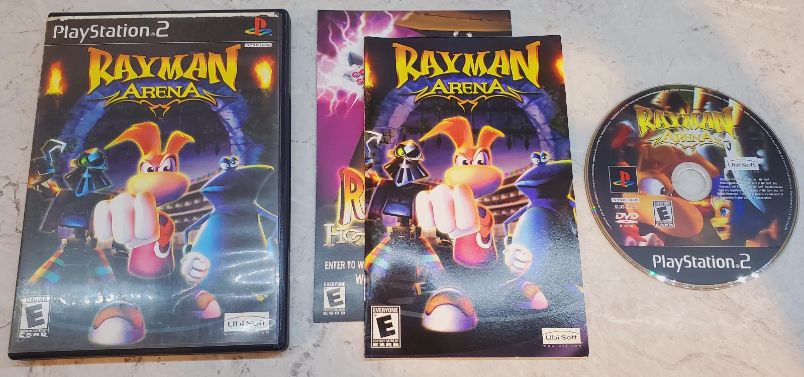 Rayman Arena | Item, Box, and Manual | Playstation 2