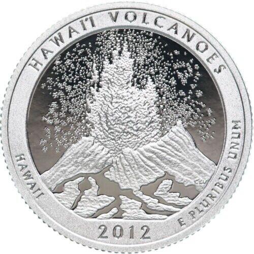 2012 S [SILVER VOLCANOES PROOF] America the Beautiful Quarter Prices ...