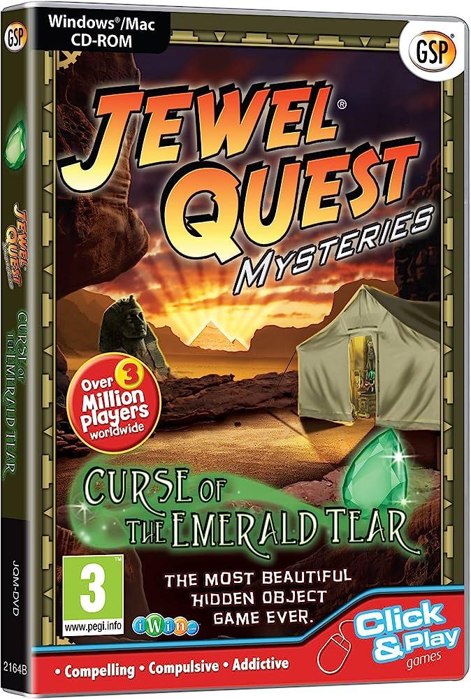 Jewel Quest Mysteries: Curse Of The Emerald Tear Prices PC Games ...