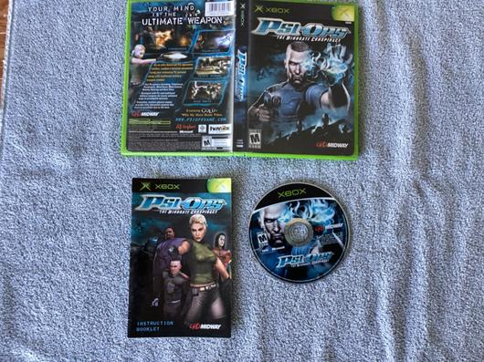 Psi-Ops Mindgate Conspiracy | Item, Box, and Manual | Xbox