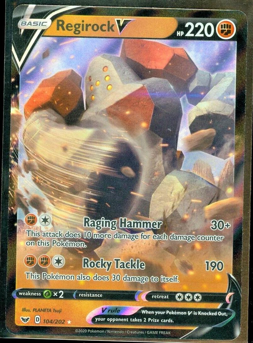 Regirock V #104 Prices | Pokemon Sword & Shield | Pokemon Cards